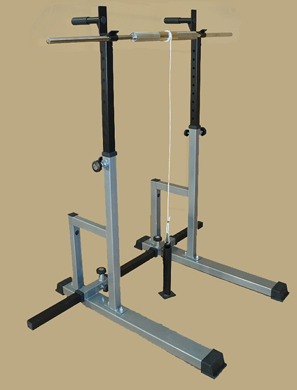 TITAN ADJ. SQUAT/DIP RACK